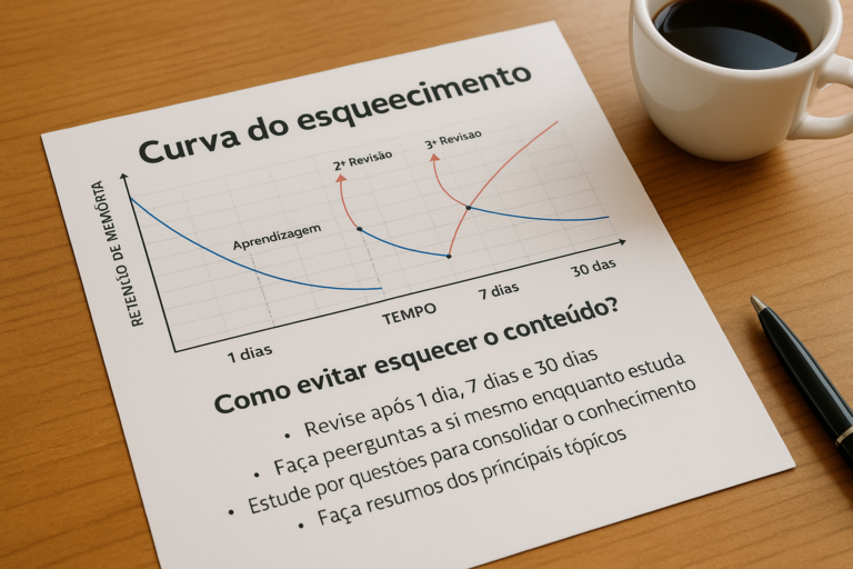 O que é curva do esquecimento e como evitar perder conteúdo ...